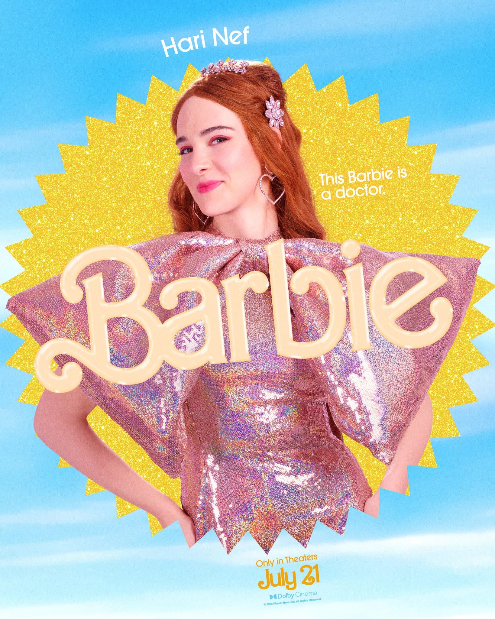 Barbie Movie Posters Reveal the Main Characters