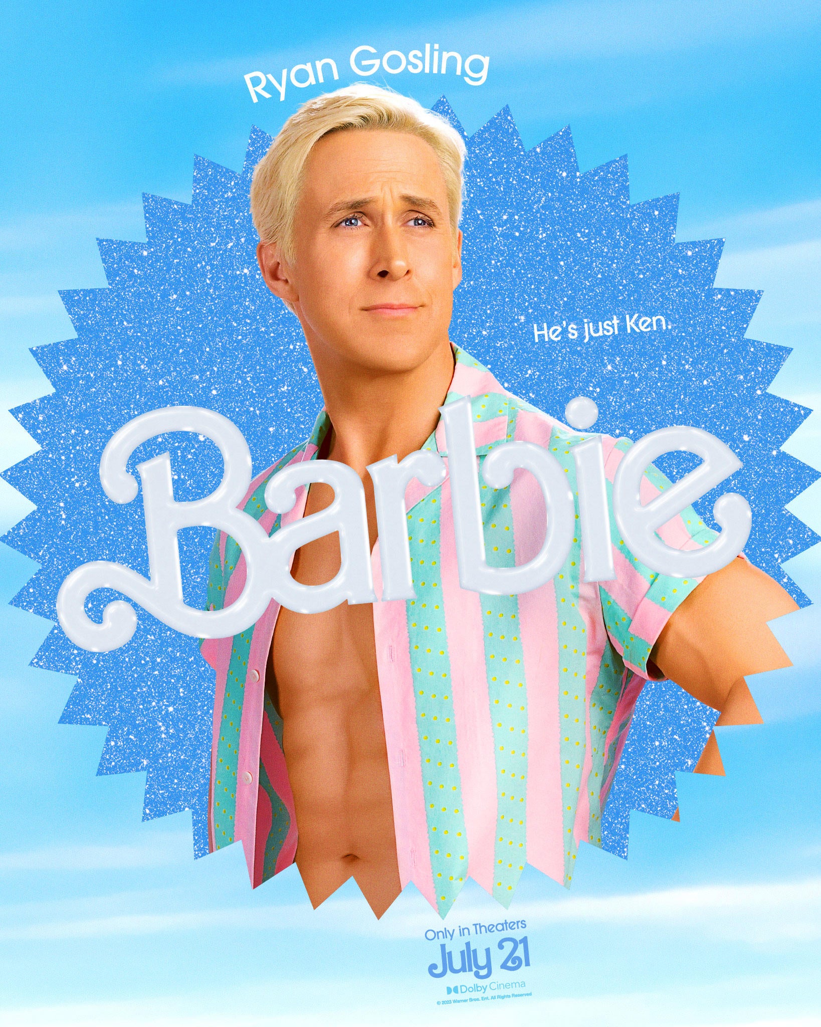 Barbie Movie Posters Reveal the Main Characters
