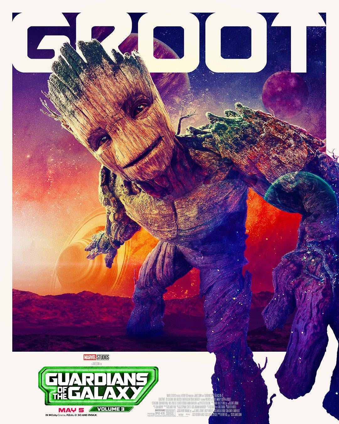 New Guardians of the Galaxy Vol. 3 Character Posters Released