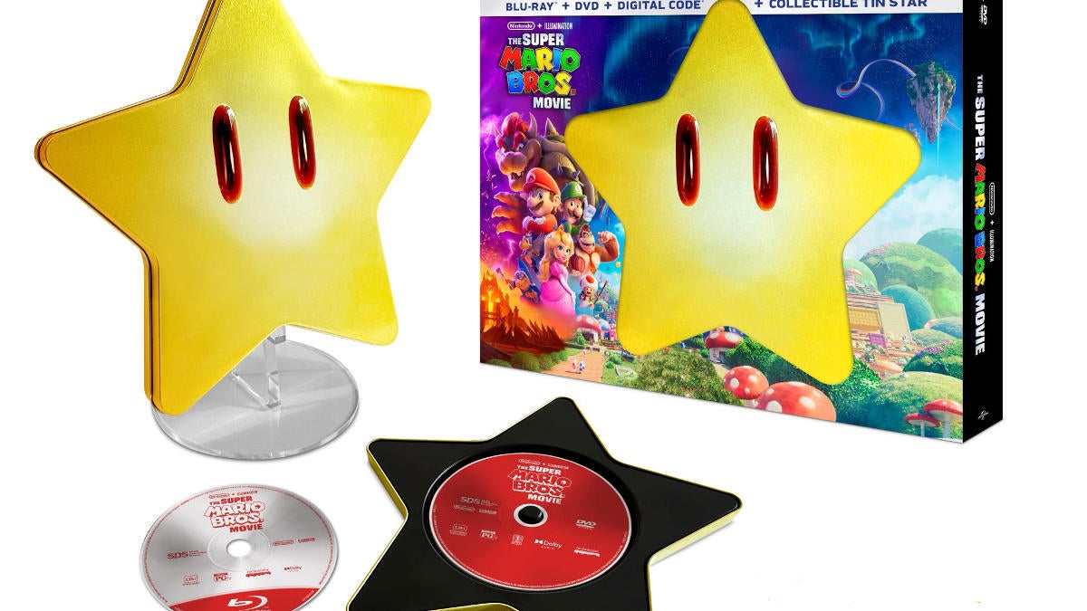 The Super Mario Bros. Movie Blu-ray Pre-Orders: 4K, Collector's ...
