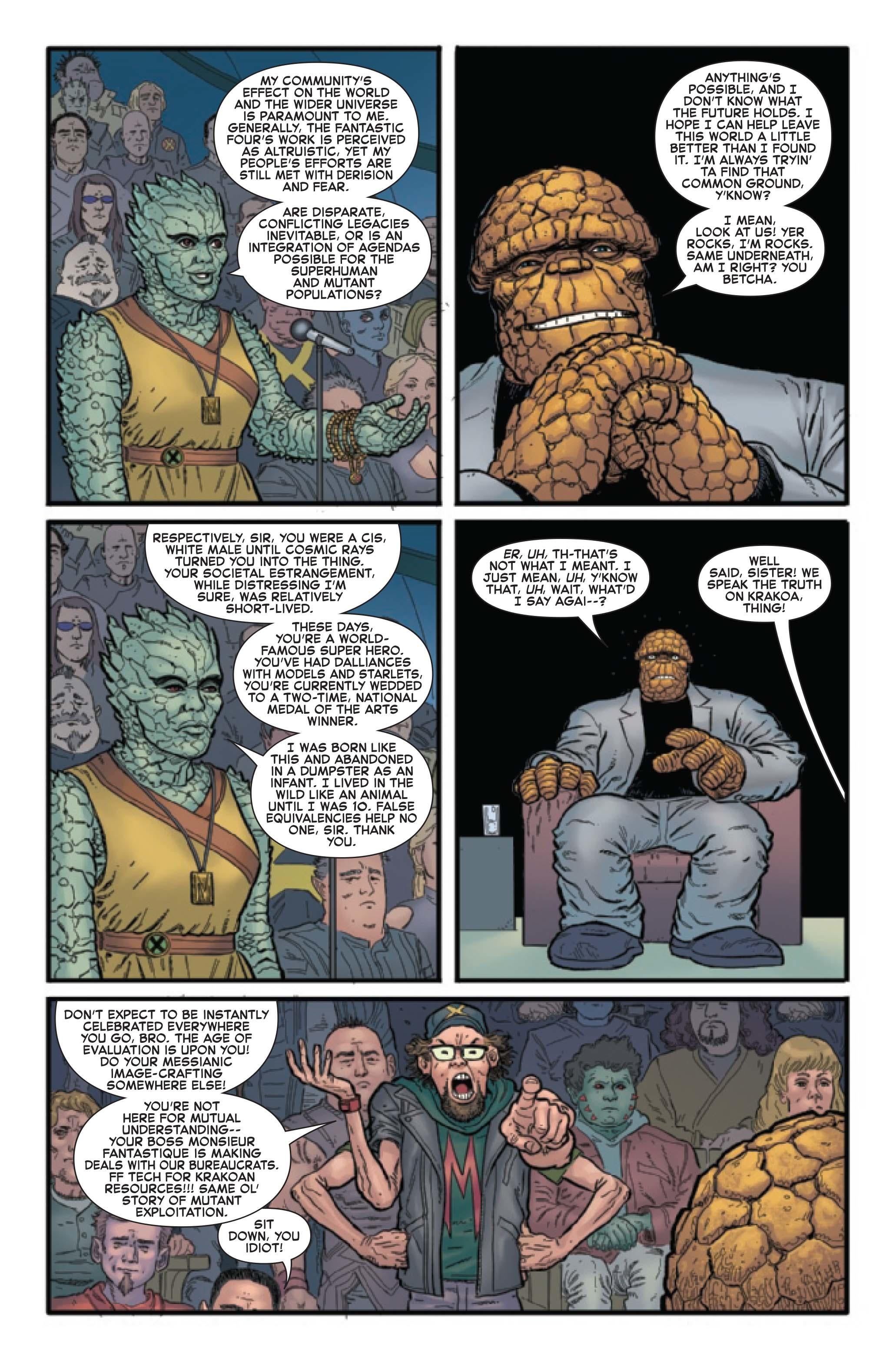 The Thing Hangs Out With Wolverine on Krakoa in Clobberin' Time #2 ...
