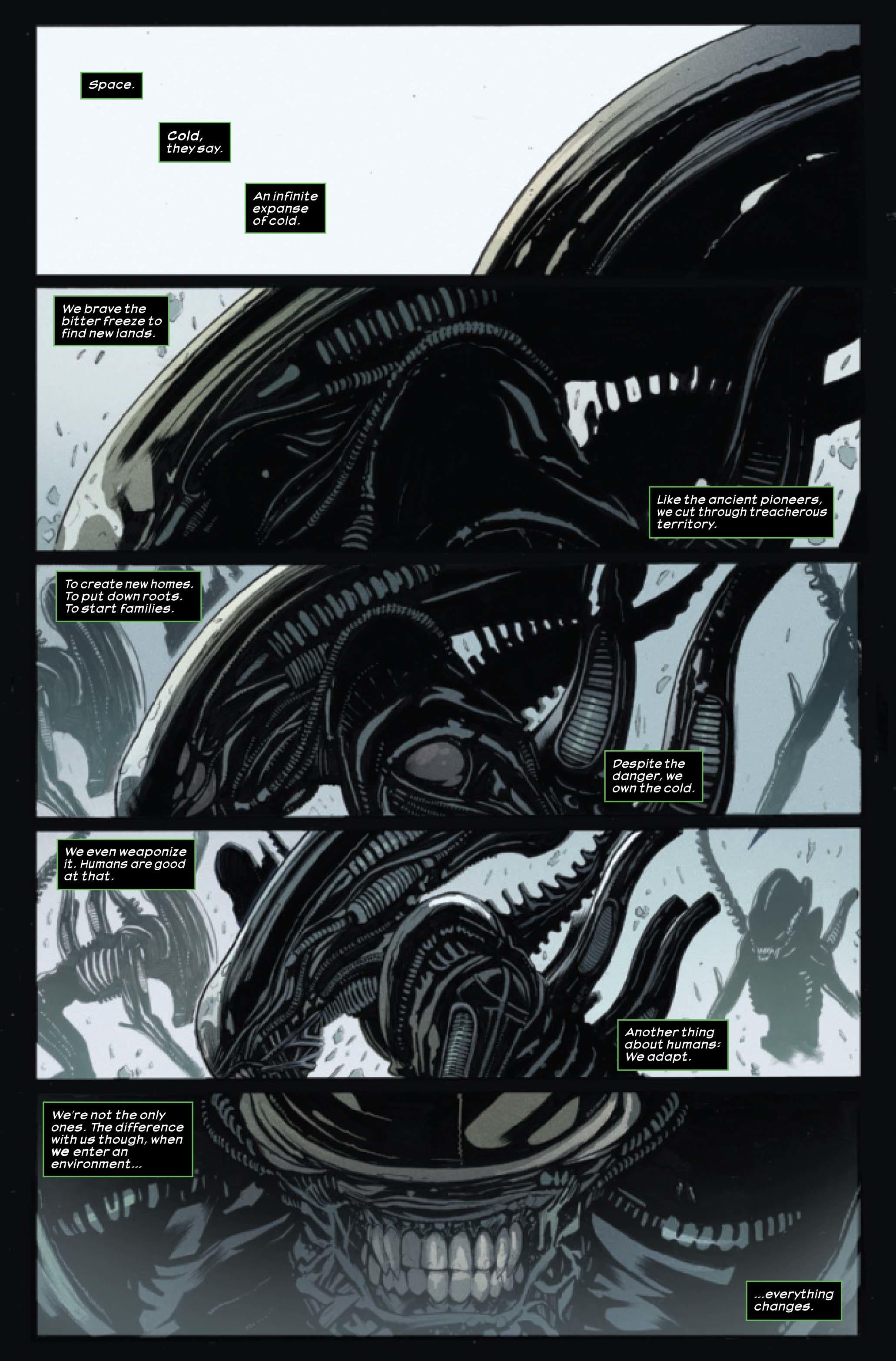 Marvel's New Alien Era Begins in a Preview of the First Issue (Exclusive)