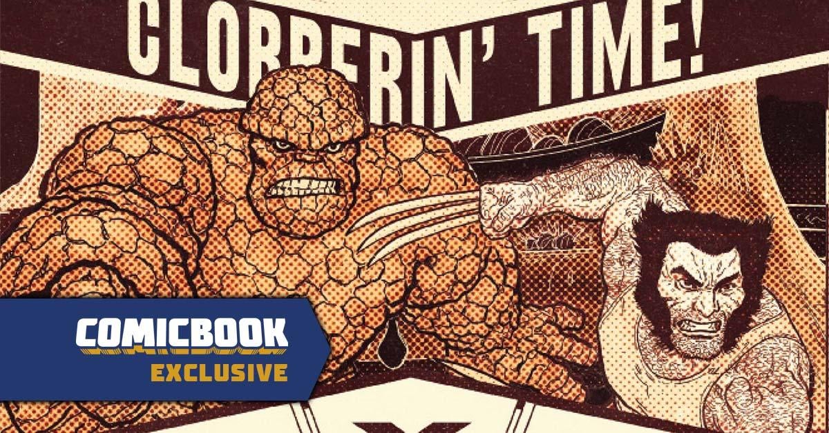 The Thing Hangs Out With Wolverine on Krakoa in Clobberin' Time #2 ...