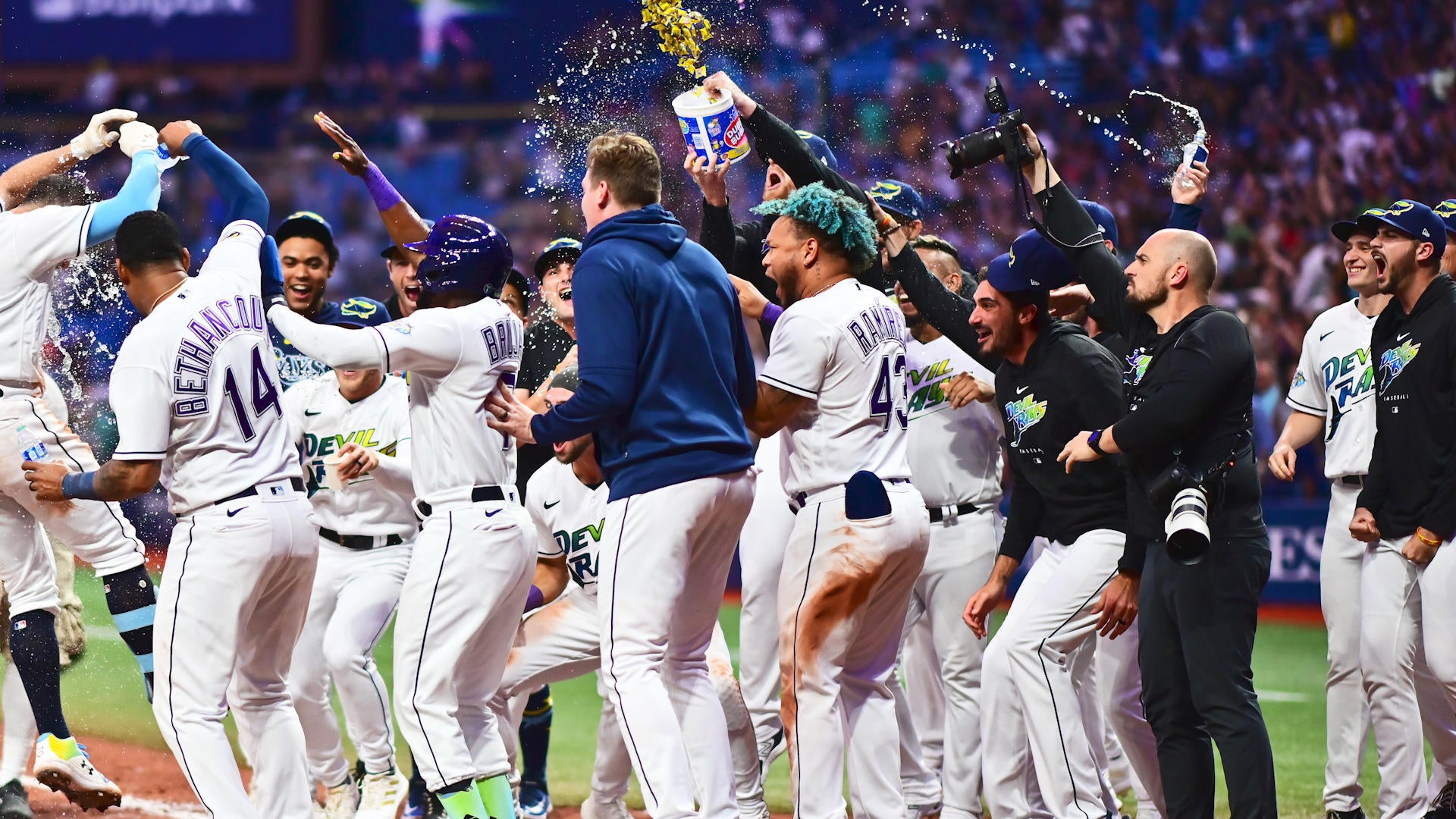 Rays Win 13th Straight Home Game, Hit HR In 22 Straight Games Live ...