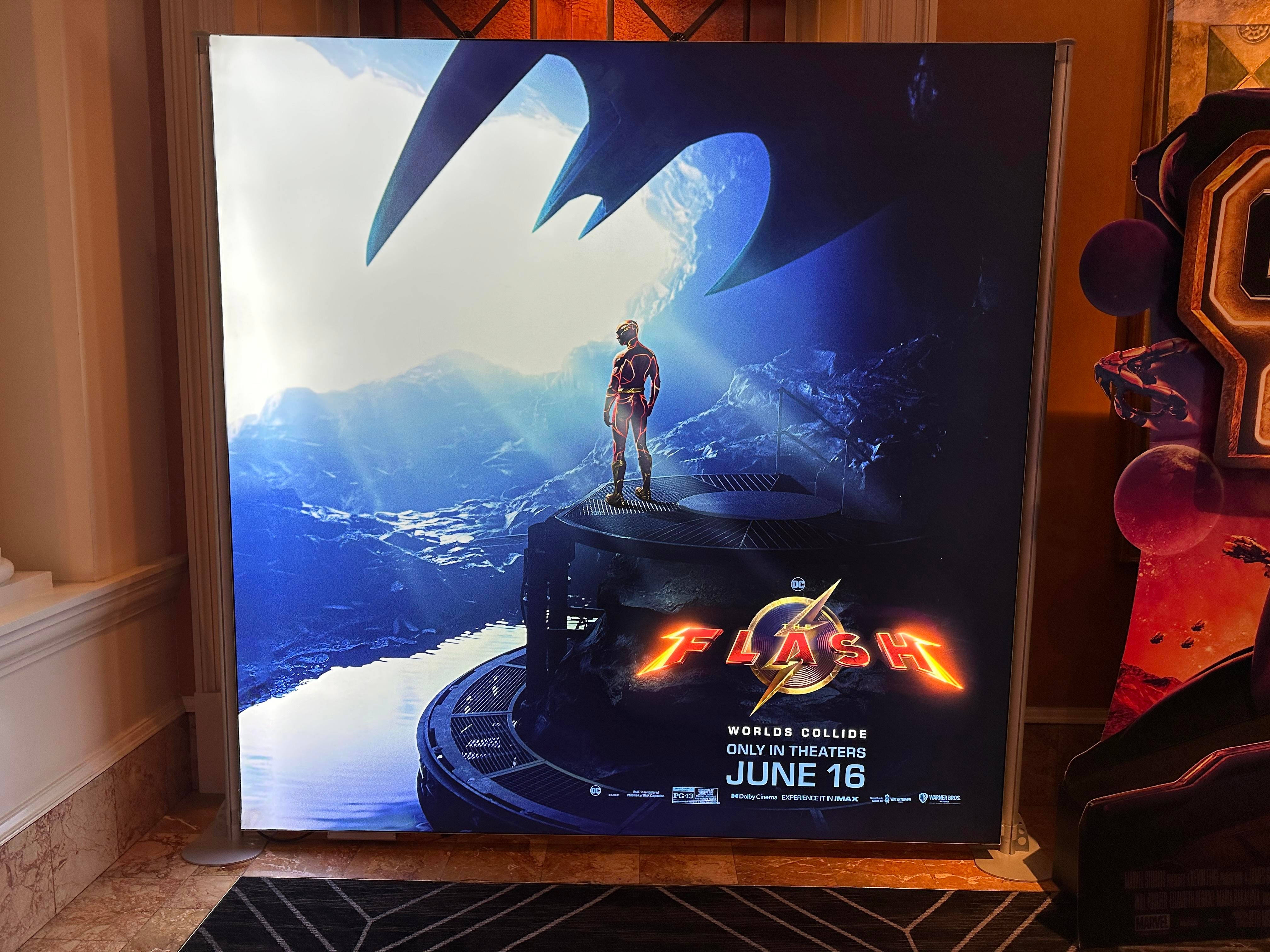 CinemaCon: Flash, Transformers, Aquaman and More Posters on Display