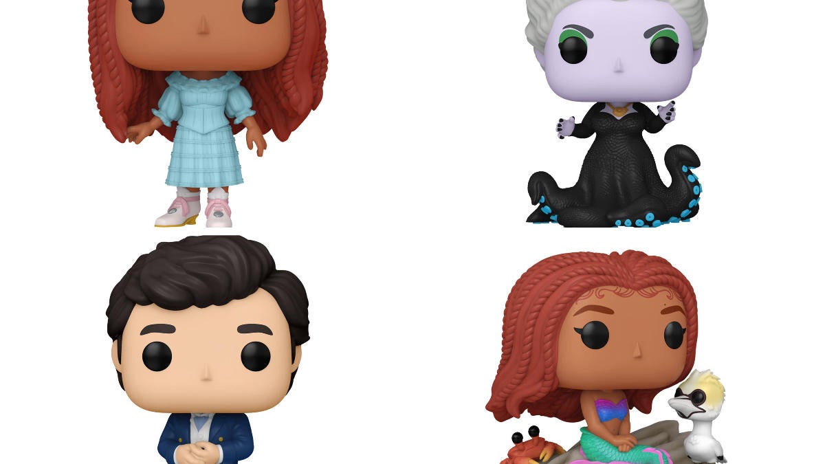 Live-Action The Little Mermaid Funko Pops Drop With BOGO 50% Off Deal
