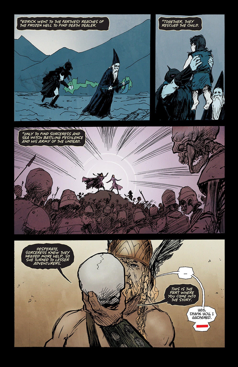 Opus Comics Reveals FrazettaVerse Free Comic Book Day Preview (Exclusive)