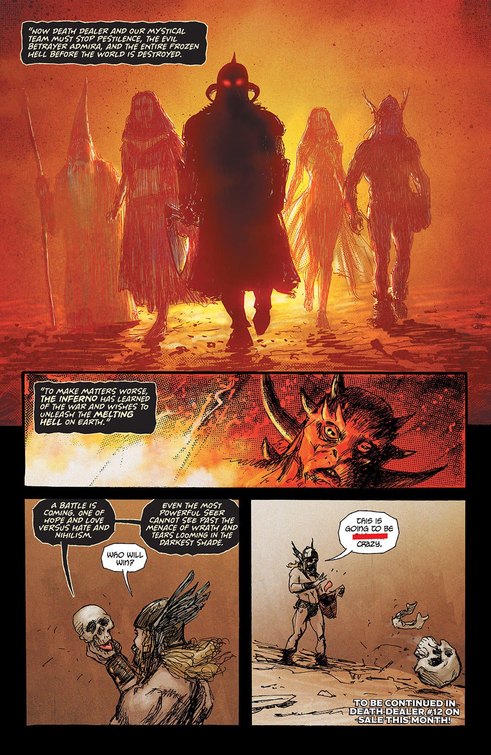 Opus Comics Reveals FrazettaVerse Free Comic Book Day Preview (Exclusive)