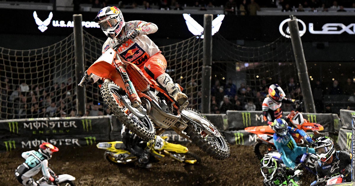 SuperCross' Cooper Webb Ran Over in Brutal Crash During Nashville Event