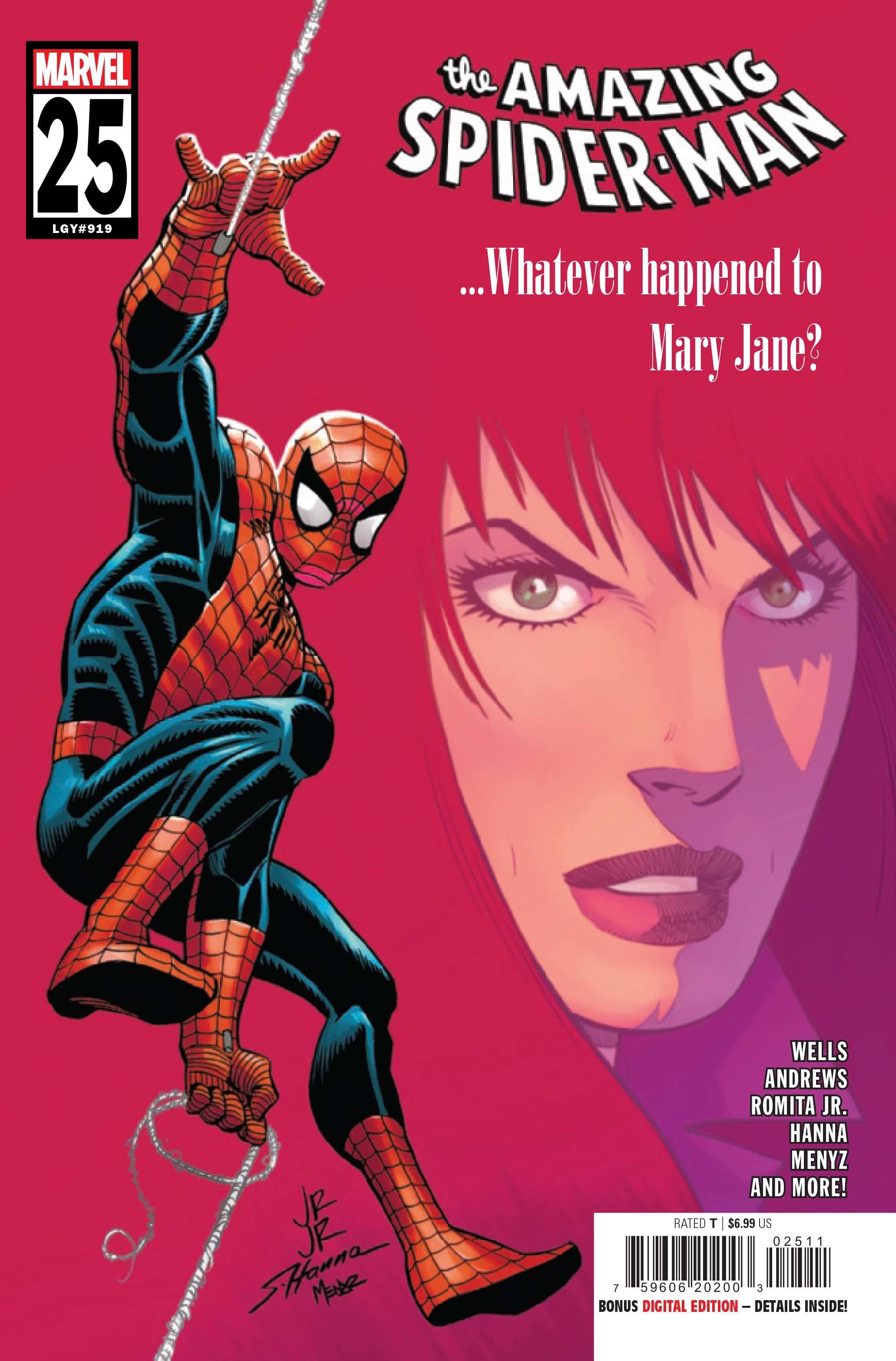 The Amazing Spider Man Comic Mary Jane