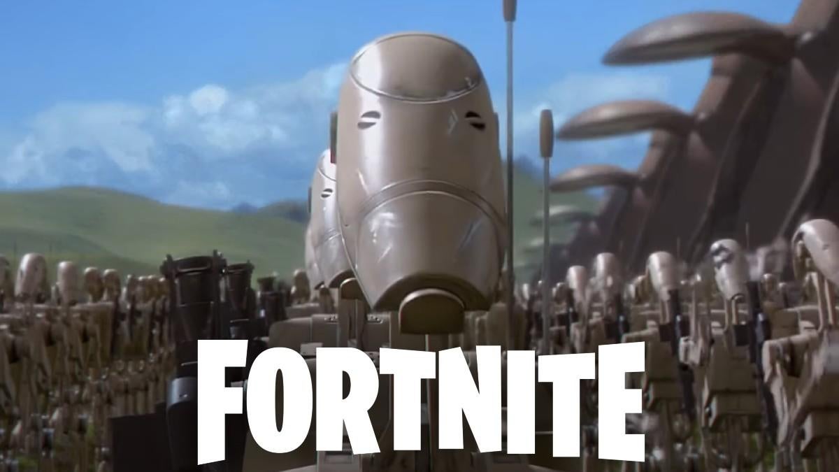 Fortnite Teases New Star Wars Battle Droid Skin