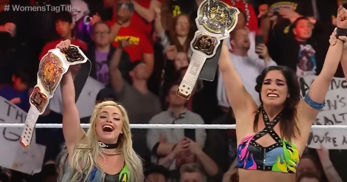WWE's Liv Morgan and Raquel Rodríguez Talk Dream Matchup for Women's ...