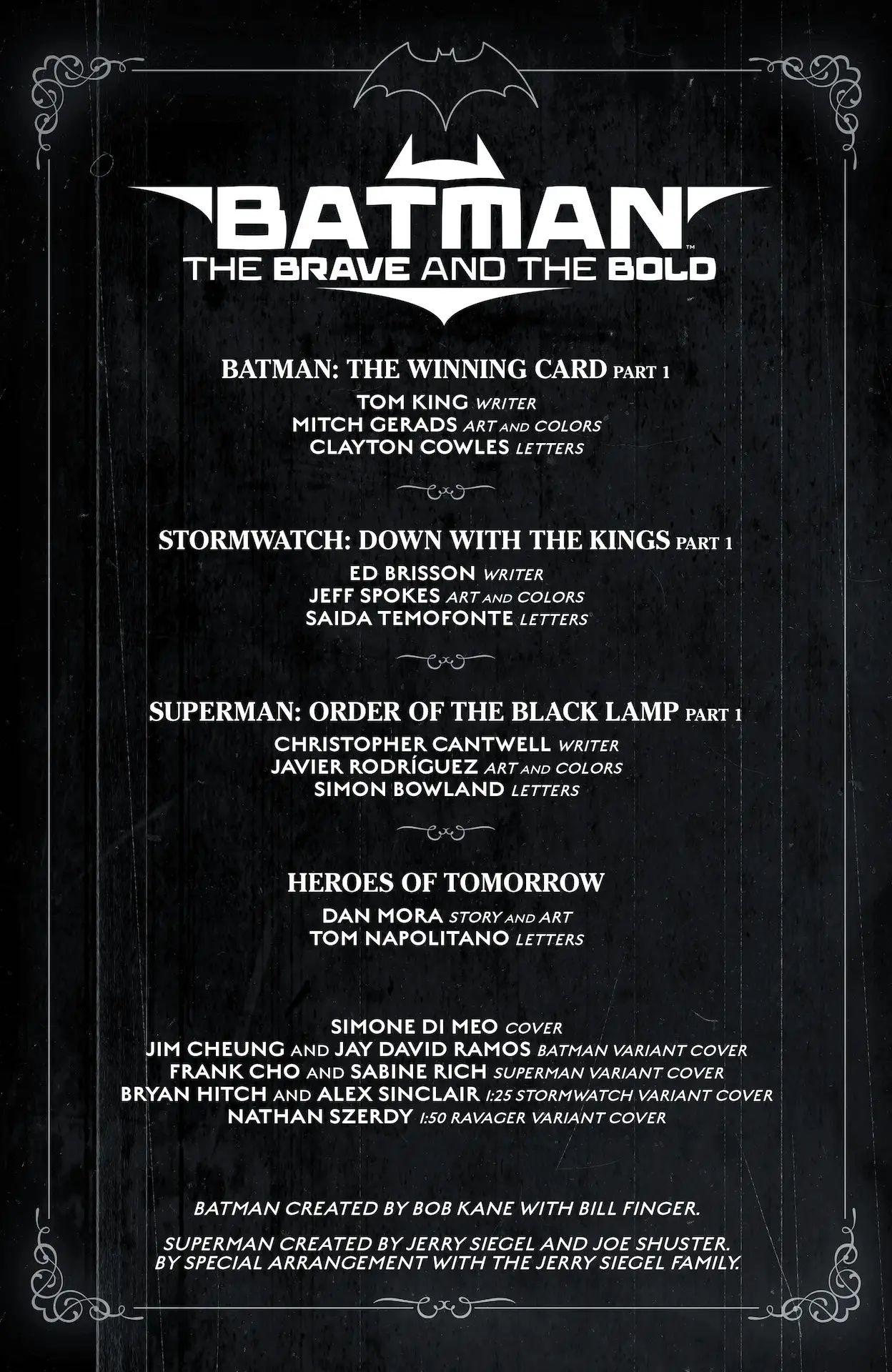 Batman: The Brave and the Bold: DC Previews "Horrifying" New Joker Story