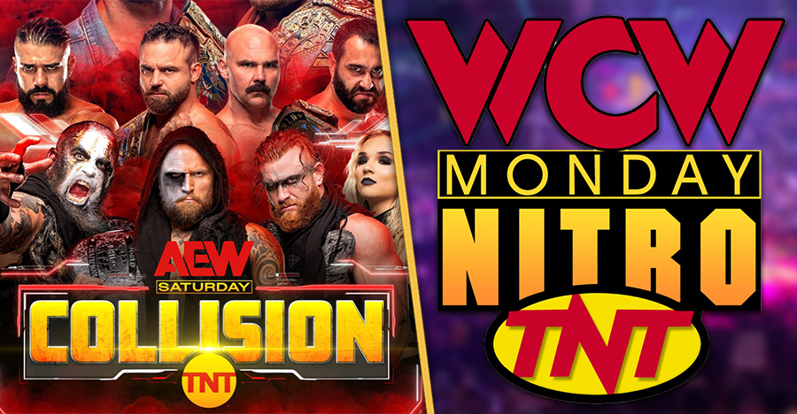 Fans React to AEW Collision's Logo Paying Homage to WCW Monday Nitro