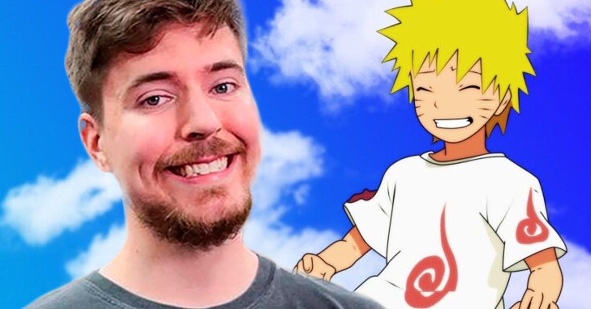 Naruto Has Become the New Voice of Mr. Beast