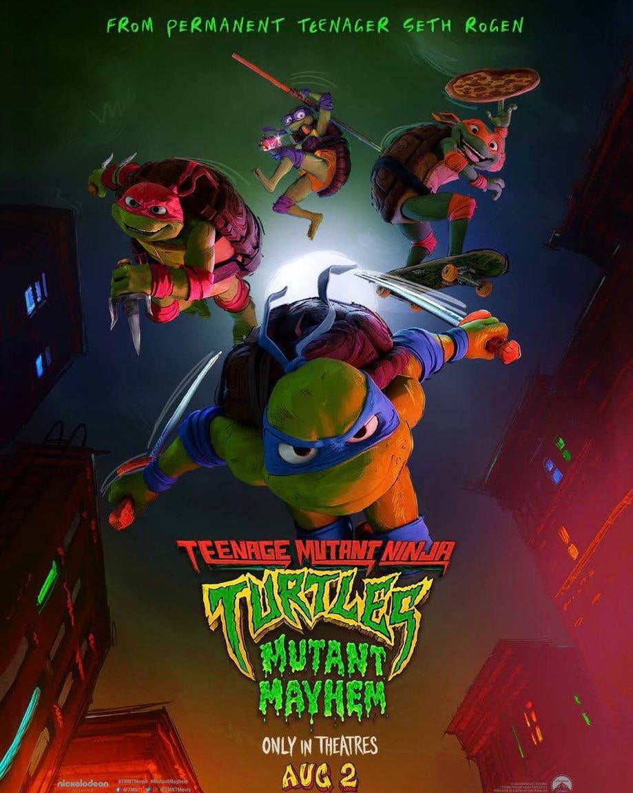 Teenage Mutant Ninja Turtles 2022 Character Poster