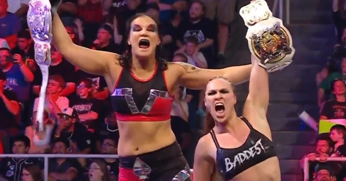 Ronda Rousey "Demanded" She and Shayna Baszler Win The WWE's Women's Tag Titles