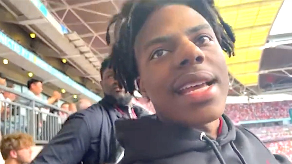 Speed Attacked During Manchester City vs Manchester United FA Cup Final