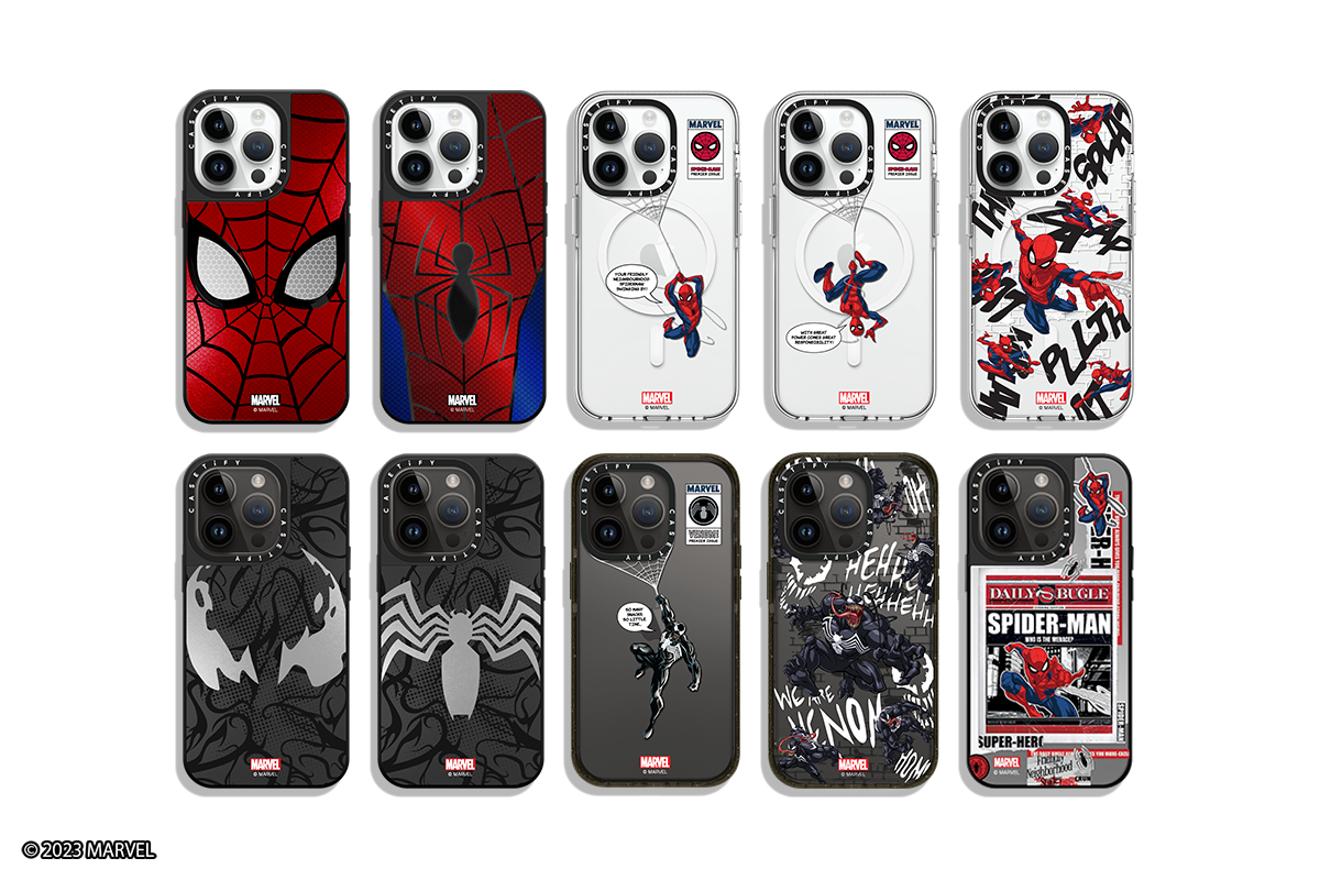 Casetify x Marvel Spider-Man Collection Adds AirPods Max Cases