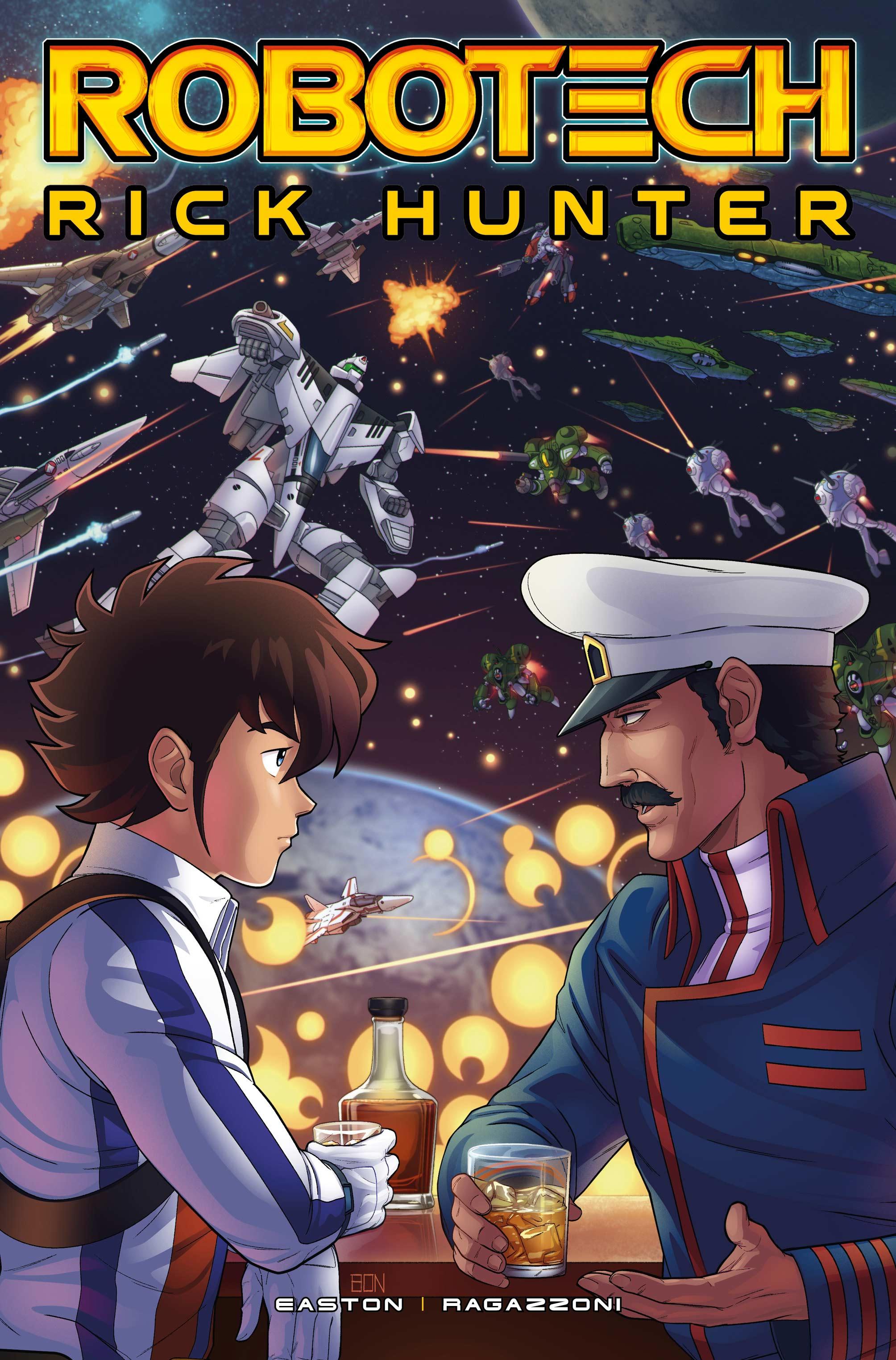Robotech Rick Hunter #2 Covers Revealed by Titan (Exclusive)