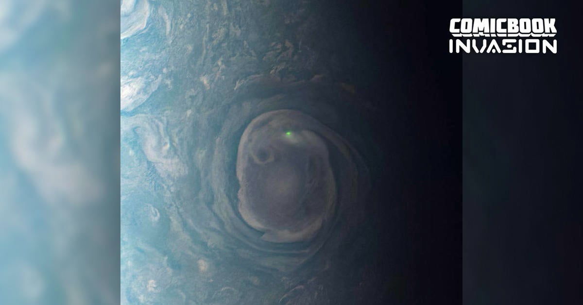 NASA Captures Eerie Photo of Jupiter's Storm