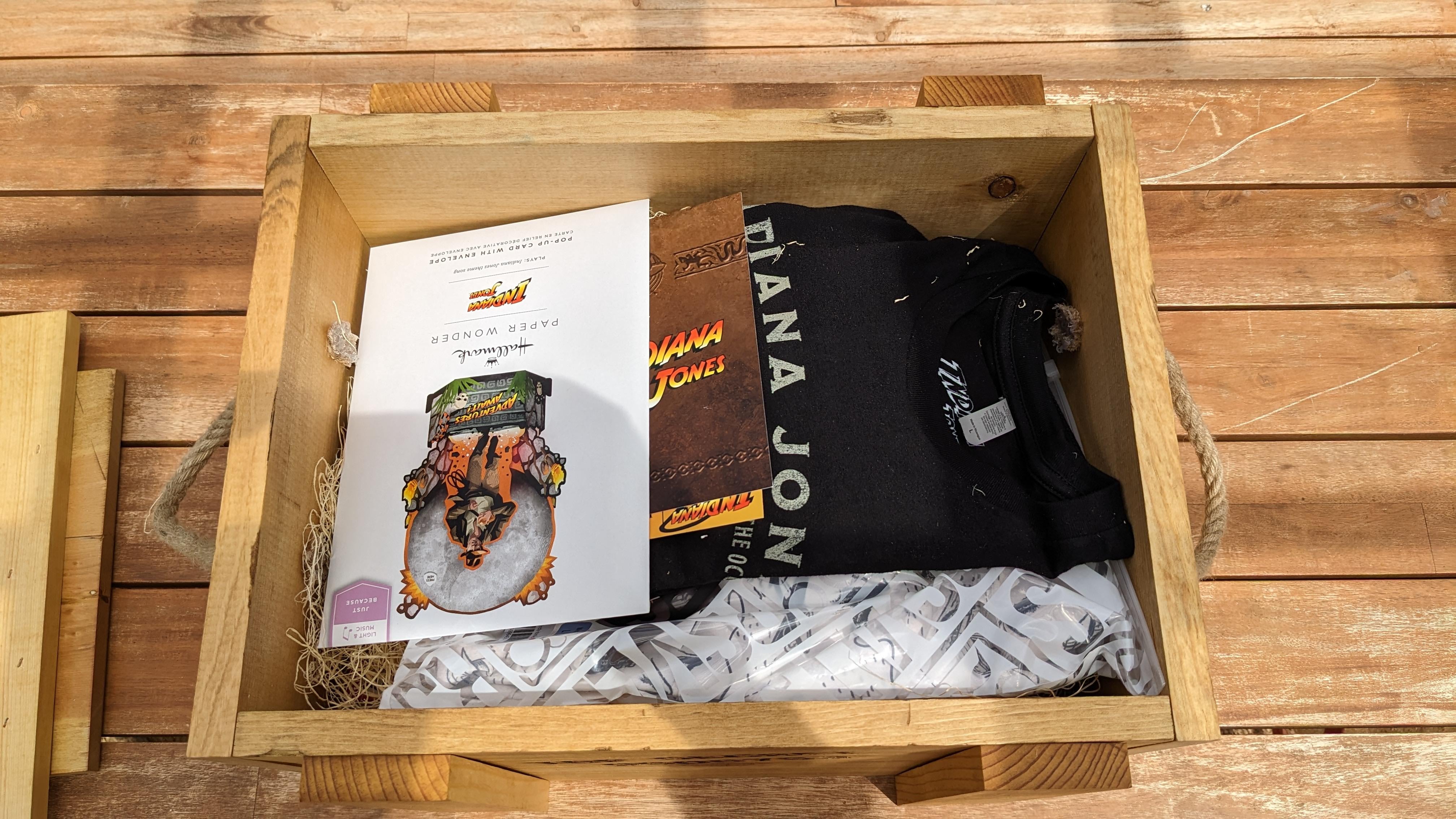 Unboxing The Indiana Jones and The Dial of Destiny Promotional Crate