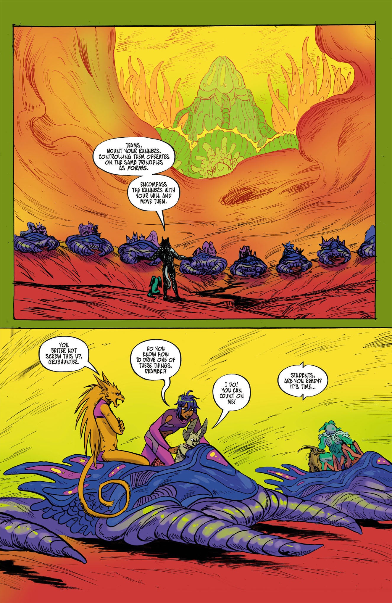 Dark Horse Reveals First Look Preview of Prism Stalker Sequel The ...