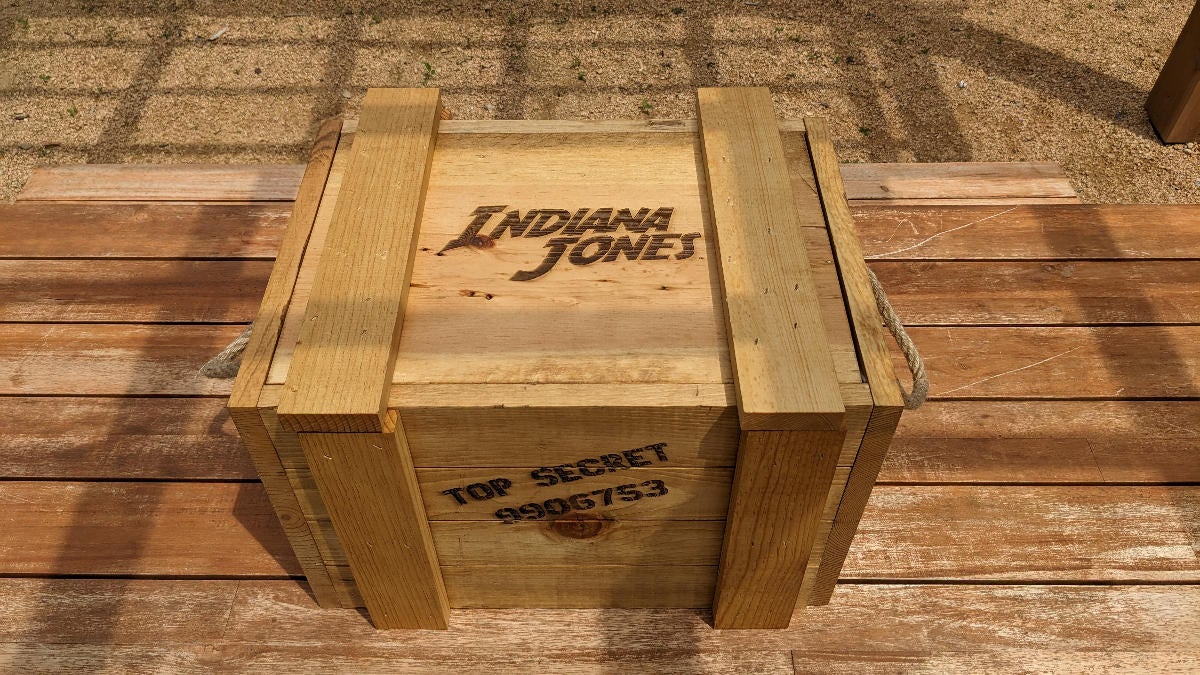 Unboxing The Indiana Jones and The Dial of Destiny Promotional Crate