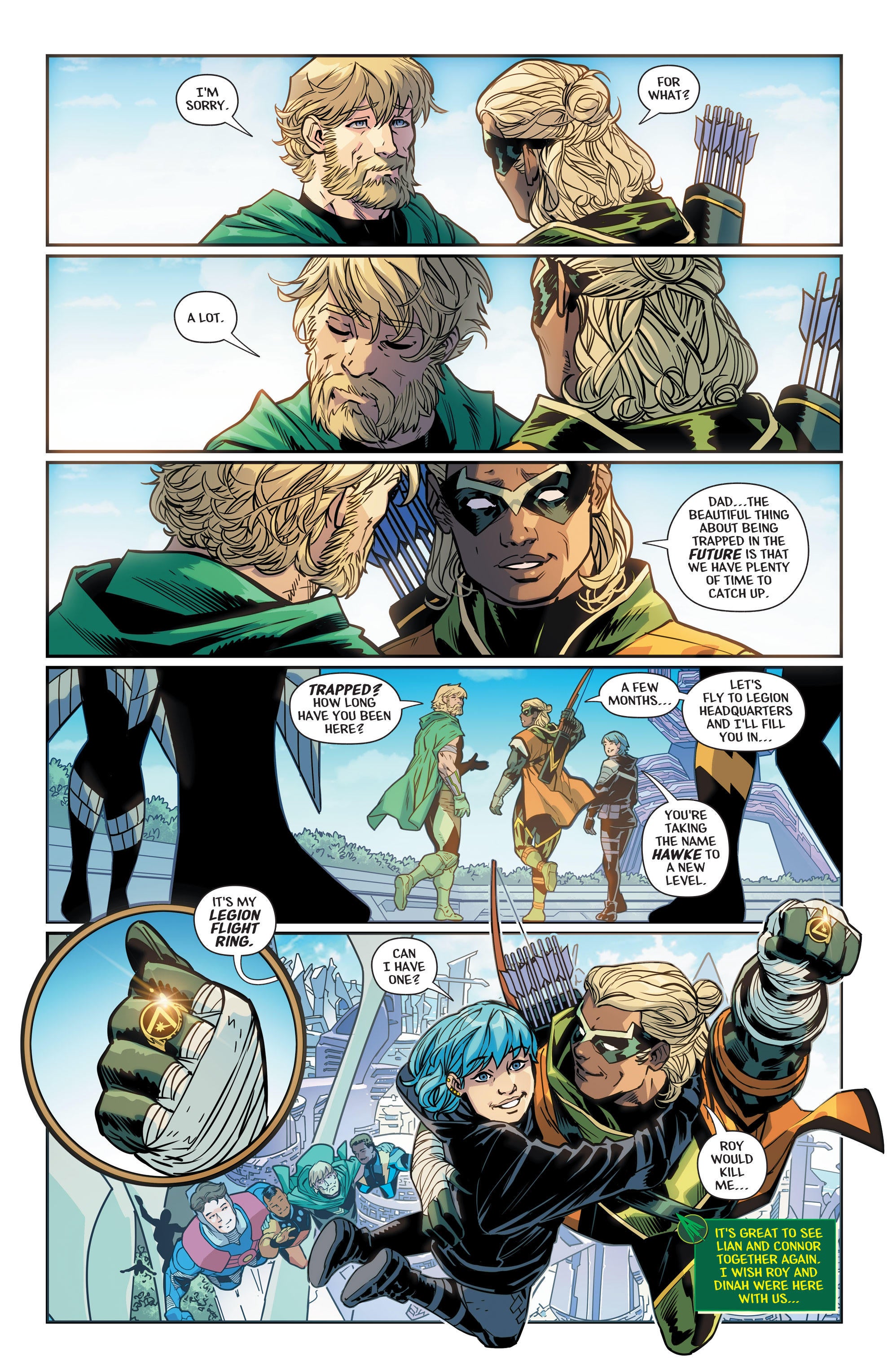 DC Just Gave Green Arrow Another Emotional Reunion