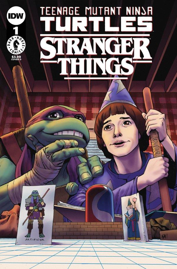 Teenage Mutant Ninja Turtles x Stranger Things Crossover First Look ...