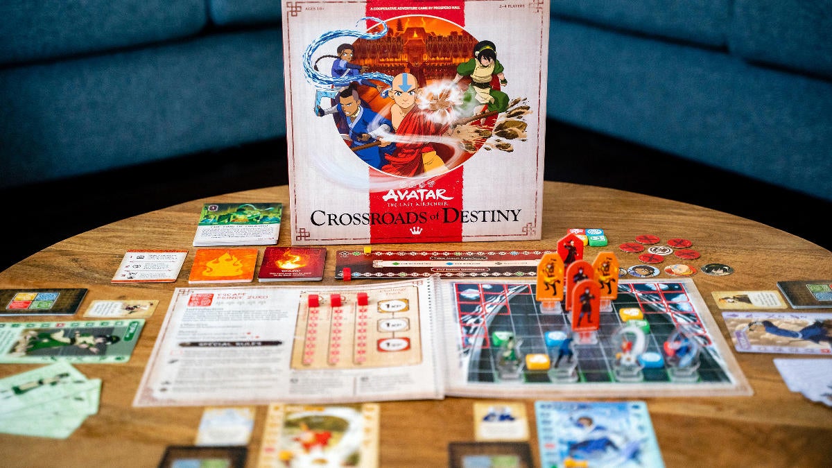 Avatar: The Last Airbender Crossroads of Destiny Board Game Revealed ...