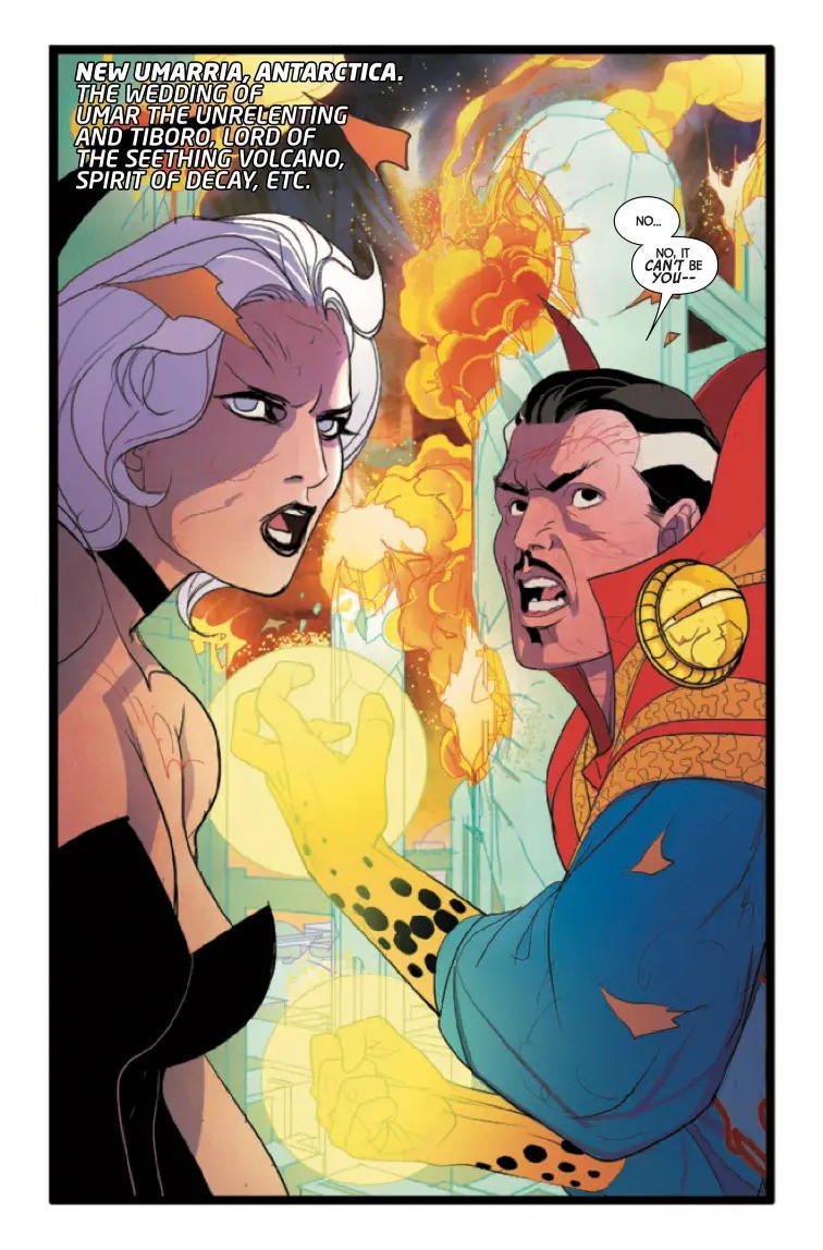 Doctor Strange Goes to a Wedding In New Marvel Preview