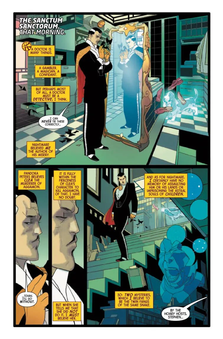 Doctor Strange Goes to a Wedding In New Marvel Preview