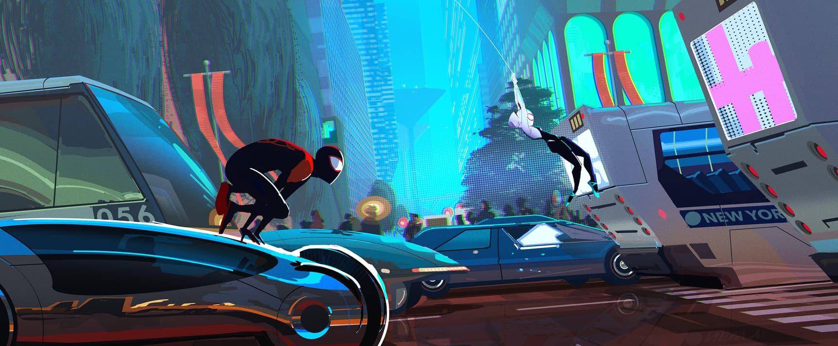 Look Inside Spider-Man: Across the Spider-Verse: The Art of the Movie Book