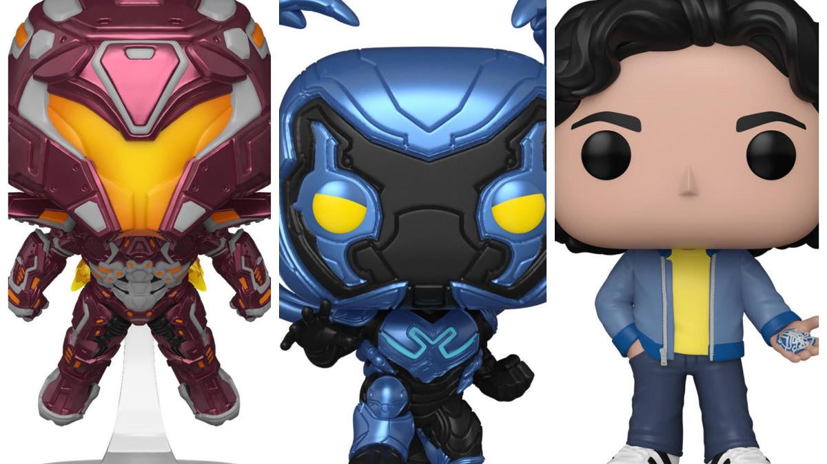 Blue Beetle Movie Funko Pop Figures Have Arrived