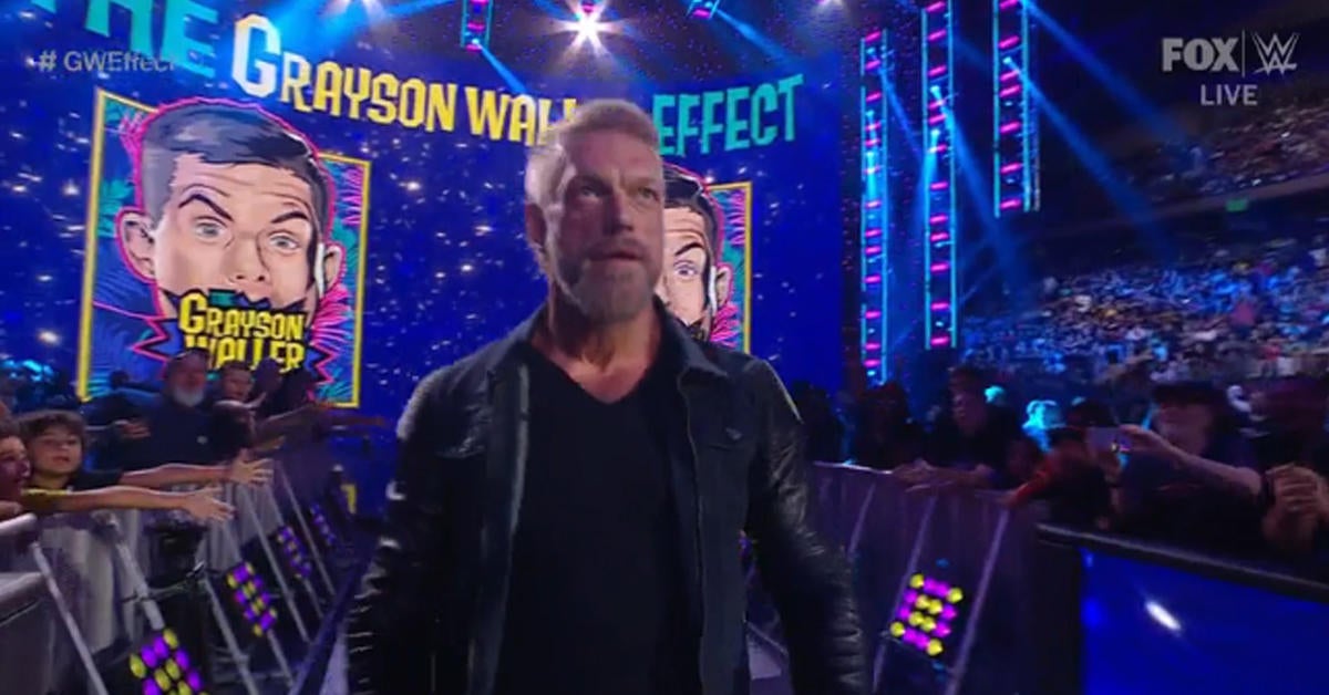 Edge Shoots Down Retirement, Battles Grayson Waller in SmackDown In ...