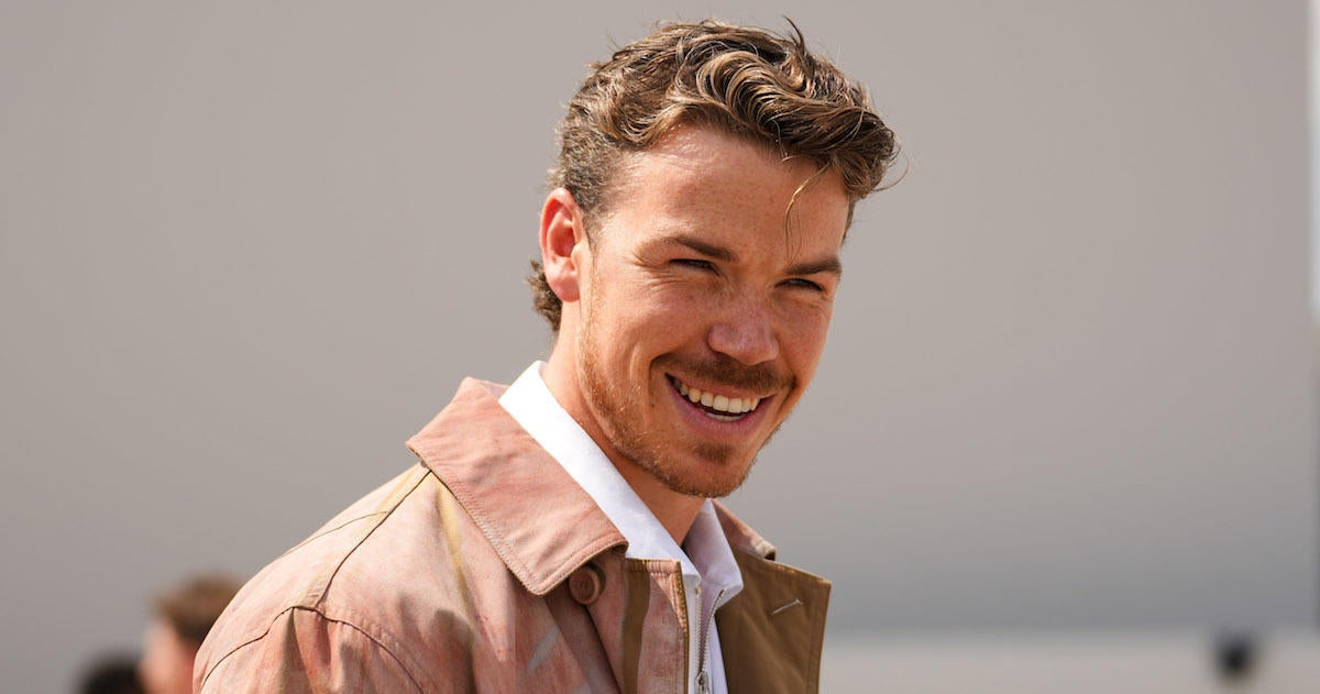 Will Poulter Shows off His New Bearded Look at Dior and Royal Windsor ...