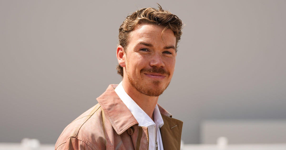 Will Poulter Shows off His New Bearded Look at Dior and Royal Windsor ...