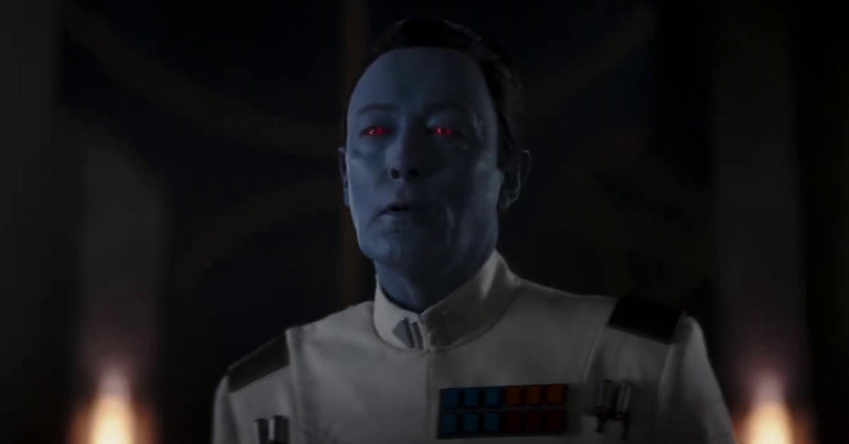 Star Wars: Ahsoka's Thrawn Actor Describes Villain's Approach