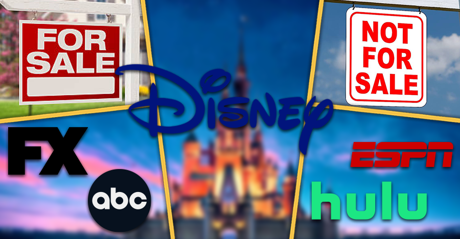 Disney Open to Selling ABC, FX and More Networks, But Not ESPN or Hulu