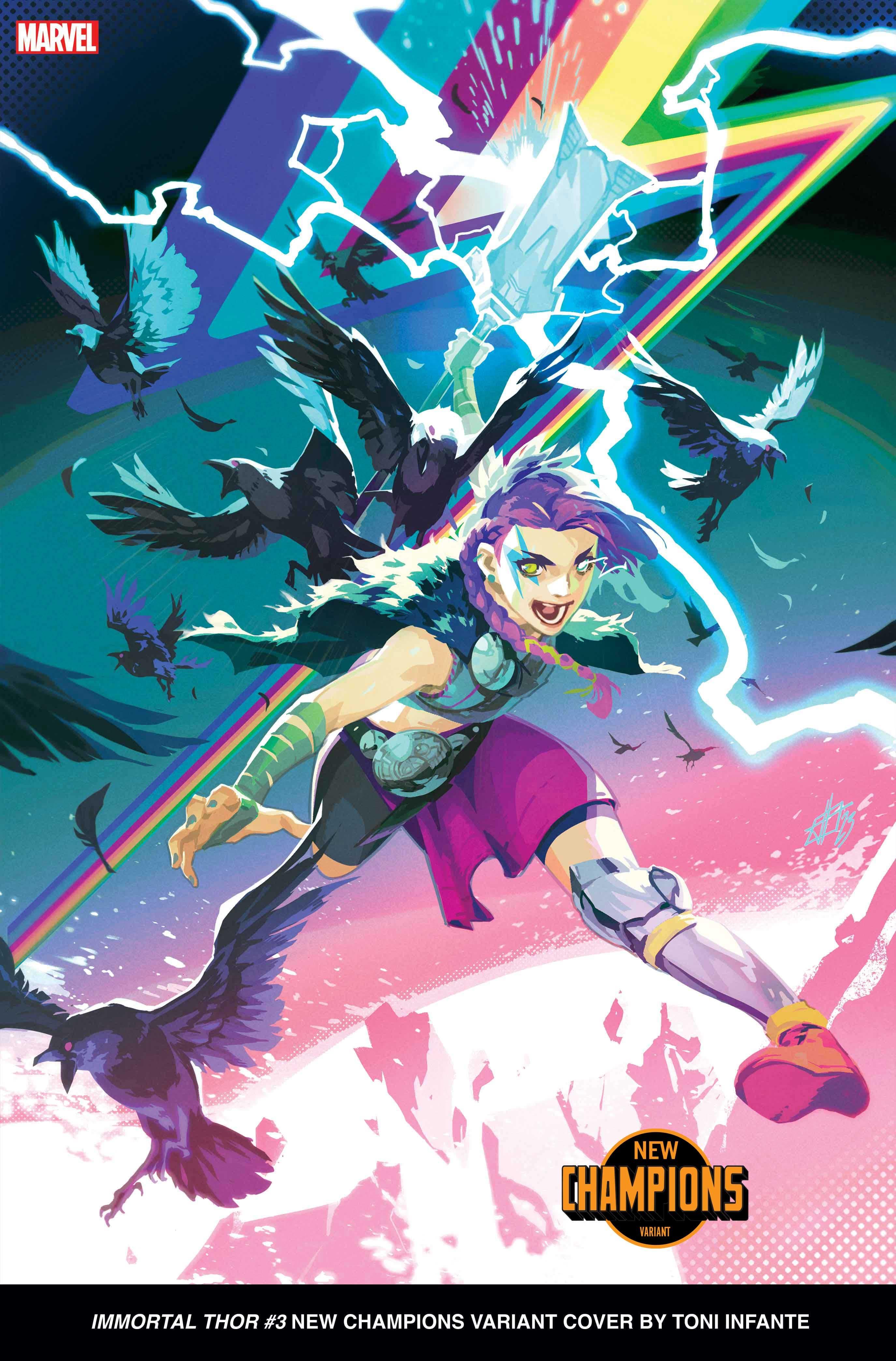 Marvel's New Champions Variant Covers Reveal Secret Sidekicks
