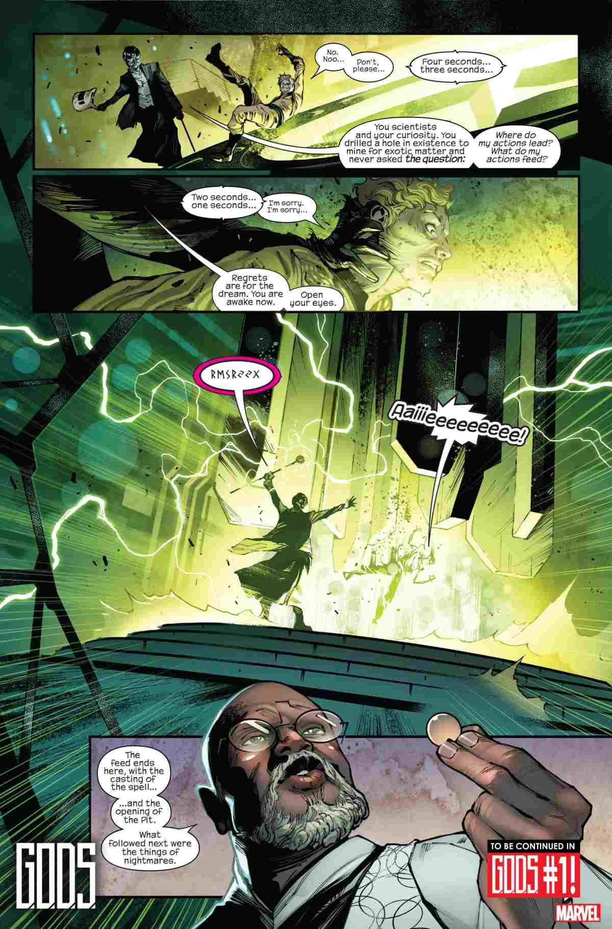 Jonathan Hickman Introduces GODS to the Marvel Universe, First Look ...
