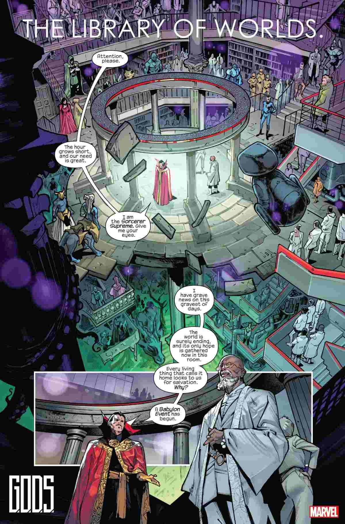 Jonathan Hickman Introduces GODS to the Marvel Universe, First Look ...