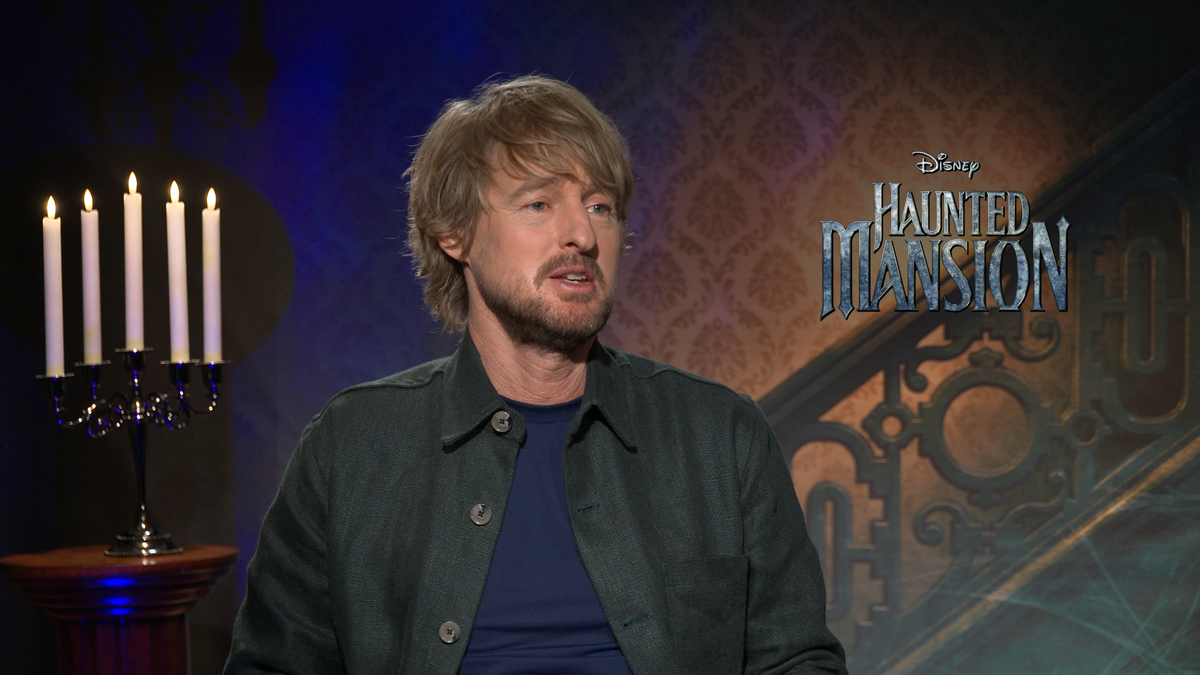 Haunted Mansion Star Owen Wilson Talks New Orleans and Believing in Ghosts