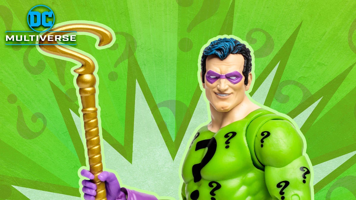 DC Multiverse Classic Riddler Figure Launches From McFarlane Toys