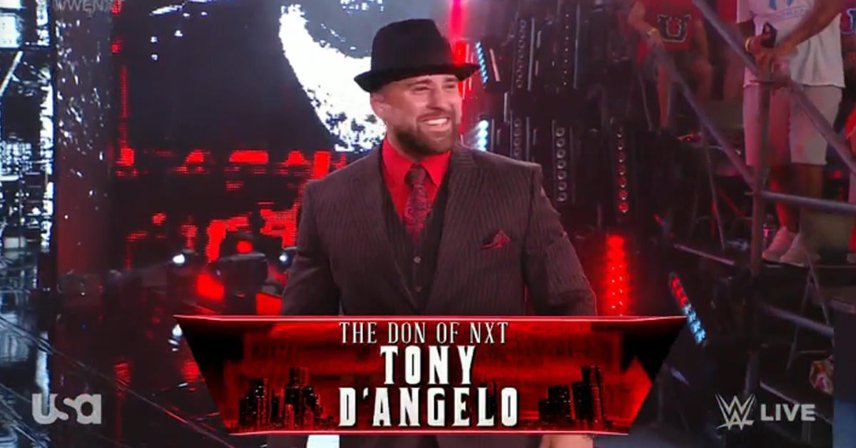 Tony D'Angelo Makes Triumphant Return to WWE NXT, Title Match Set for ...