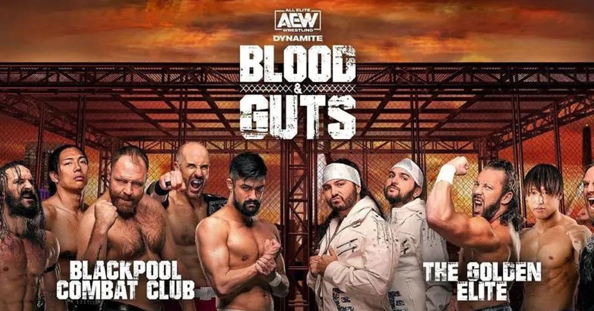 Here's What Happened After AEW Dynamite's Blood & Guts Match Went Off ...