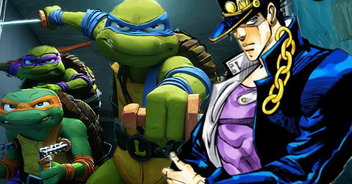 Teenage Mutant Ninja Turtles: Mutant Mayhem Ad Features a JoJo Reference