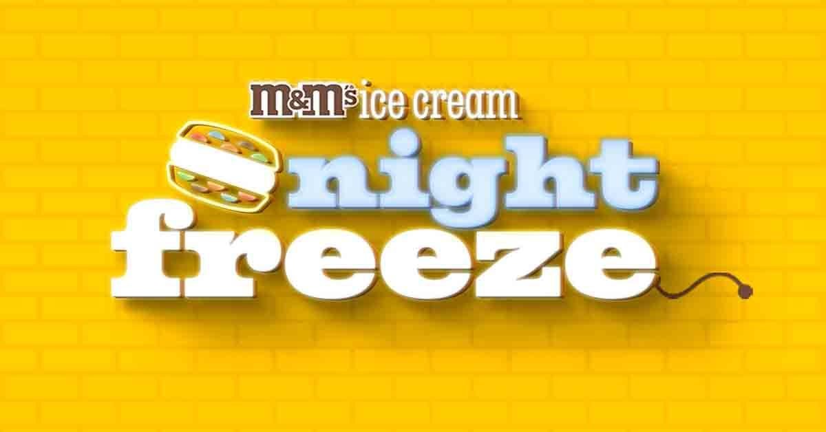 M&M's Celebrates National Ice Cream Sandwich Day With Late-Night Ice ...