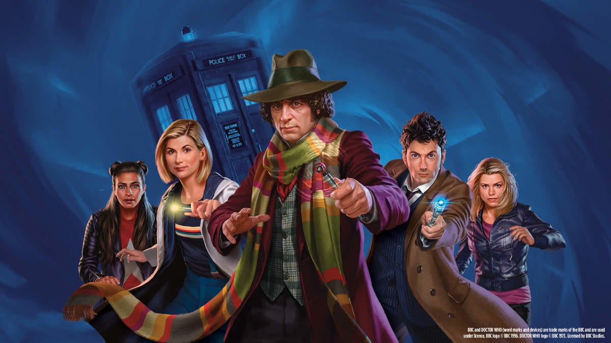Magic: The Gathering Reveals New Look at Doctor Who Set